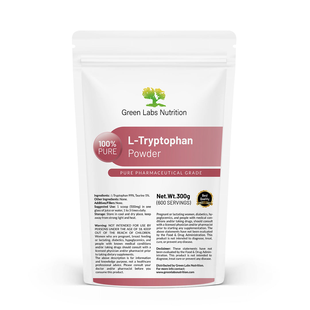 L-Tryptophan Powder – Green Labs Nutrition